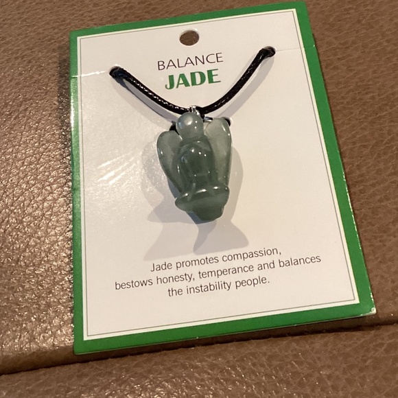 Jingpin | Jewelry | Jingpin Jade Crystal Necklace With Symbolic Message ...